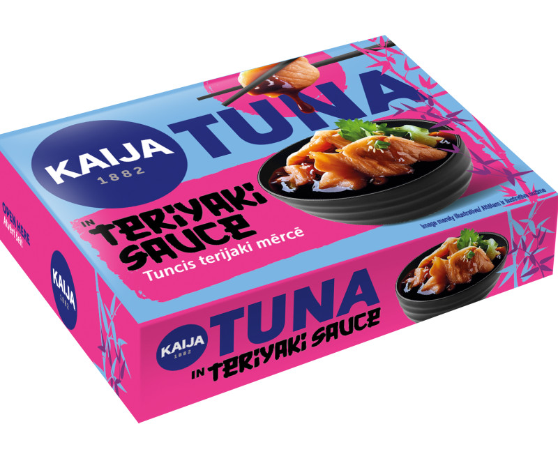 Tuncis terijaki mērcē 110g - Produkti - Karavela